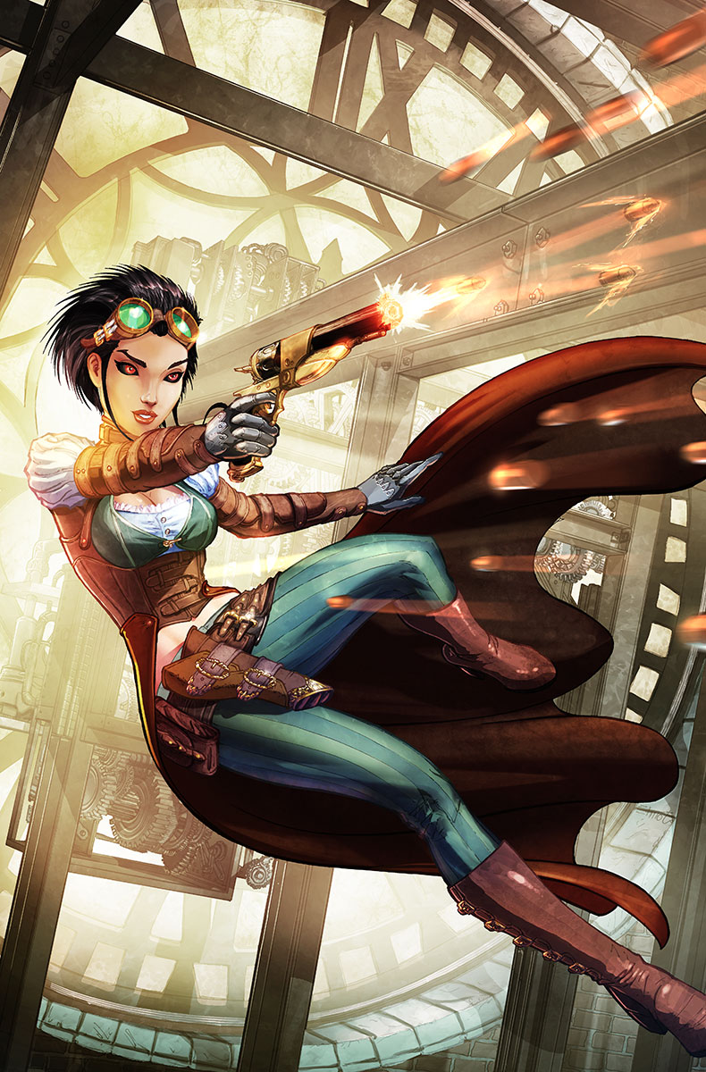 lady mechanika coloring book