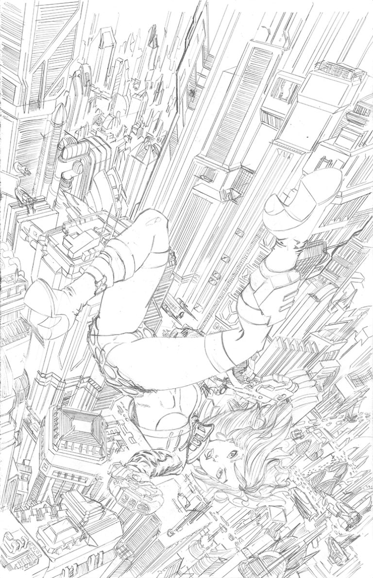 Minxx Cyberpunk Season 2 Kickstarter Pencils - Chris Ehnot